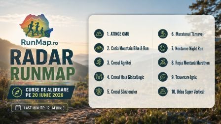 Curse de alergare 20 iunie 2026 | Radar RunMap